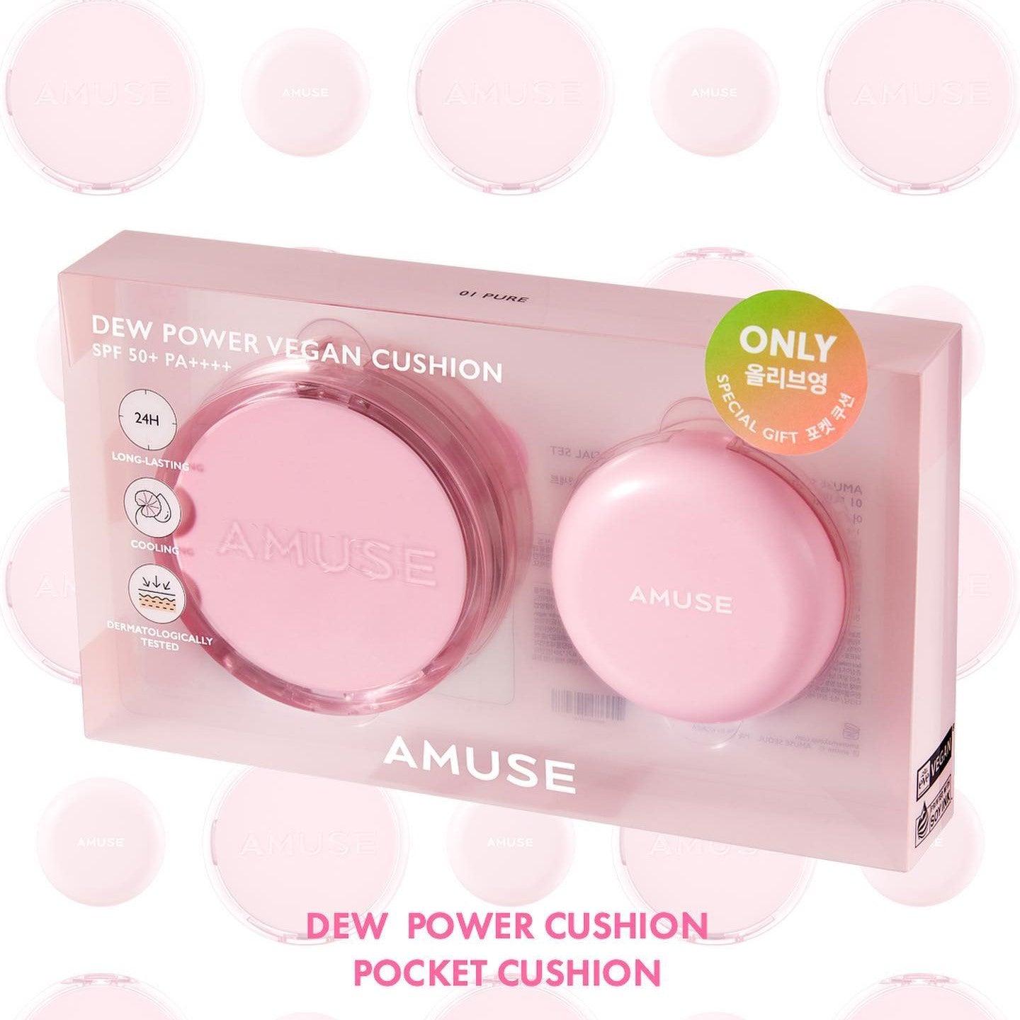 Phấn Nước Amuse Dew Power Vegan Cushion – Kallos Vietnam