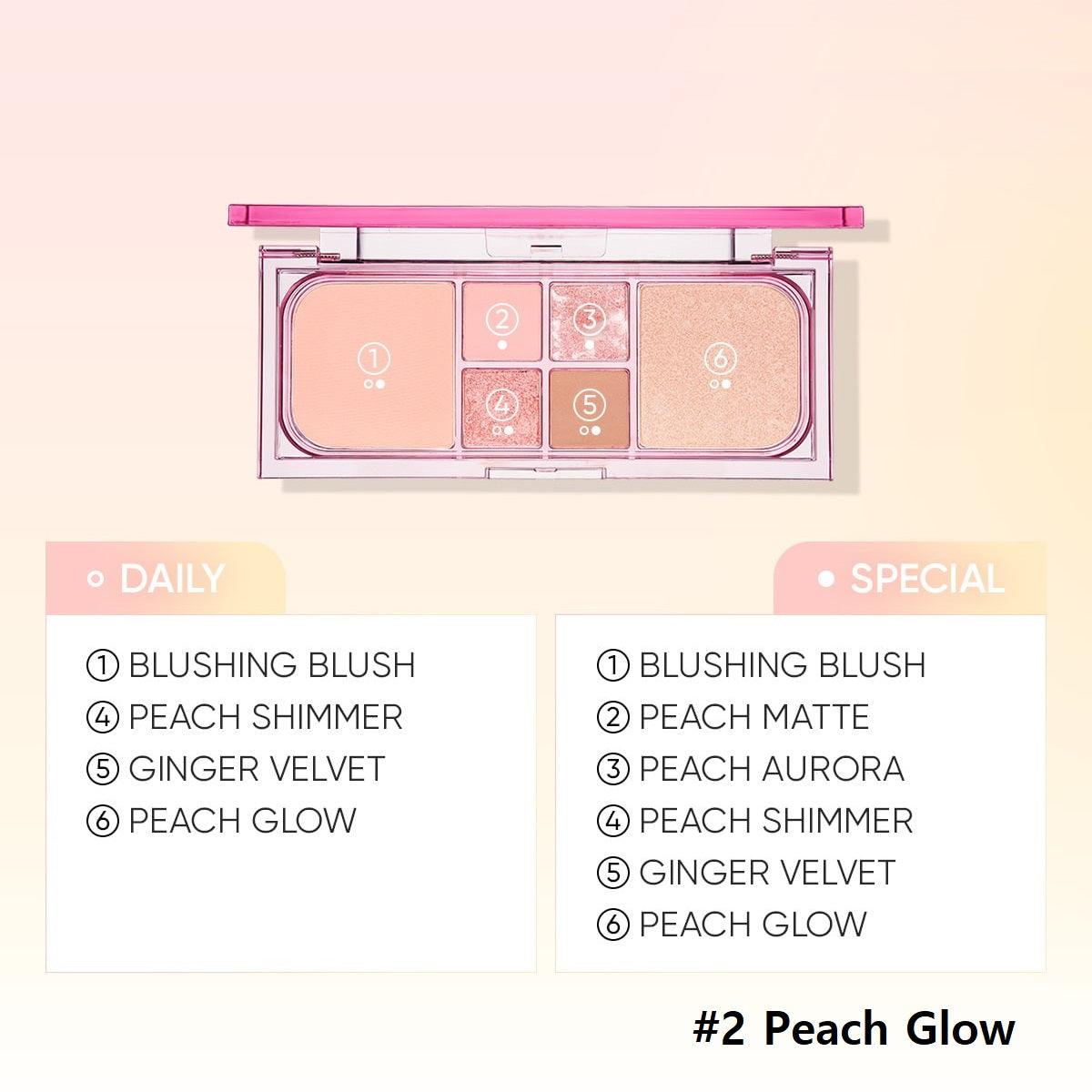 Phấn Mắt Amuse Vegan Face All Palette – Kallos