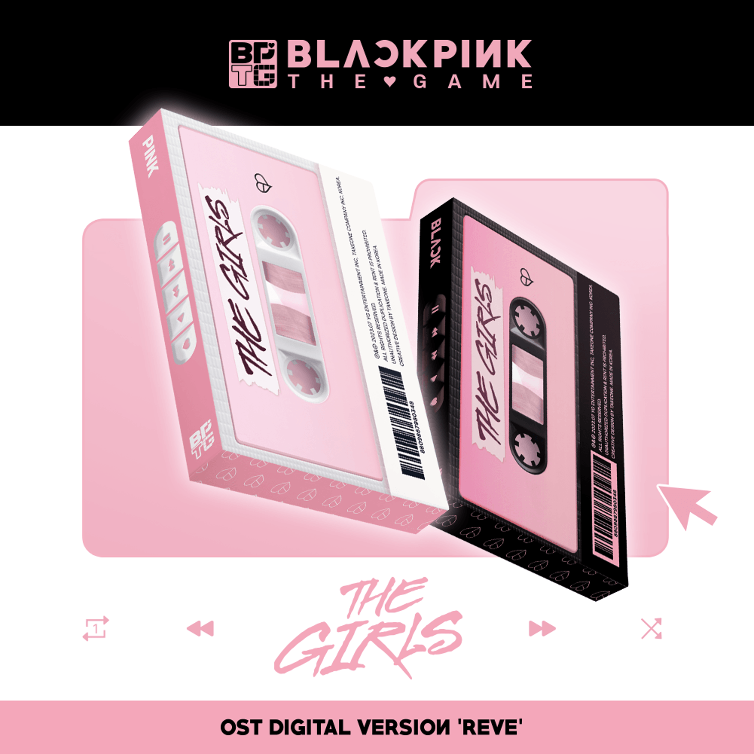 Bộ Trò Chơi BLACKPINK The Game OST THE GIRLS Reve Ver – Kallos Vietnam