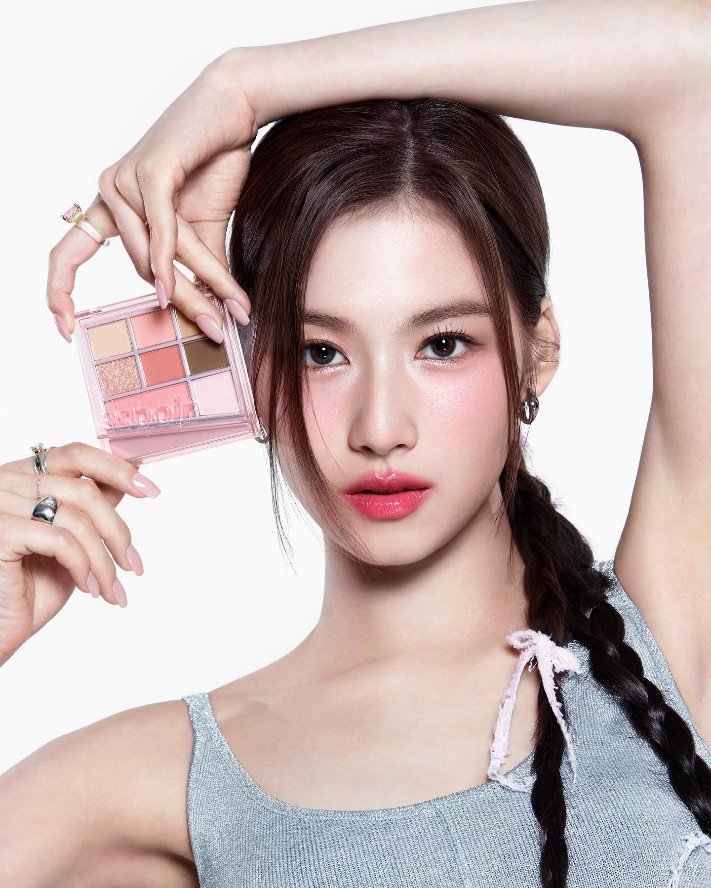 Phấn Mắt Espoir Real Eye Rosy BB Palette – Kallos