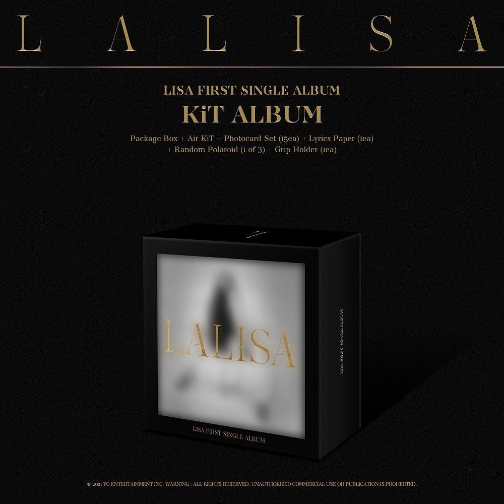 Đĩa Nhạc Lisa First Single Album Lalisa Kit Album – Kallos Vietnam
