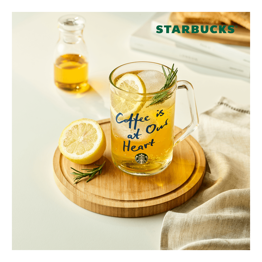 Ly Starbucks Summer Buddy Handle Glass – Kallos Vietnam