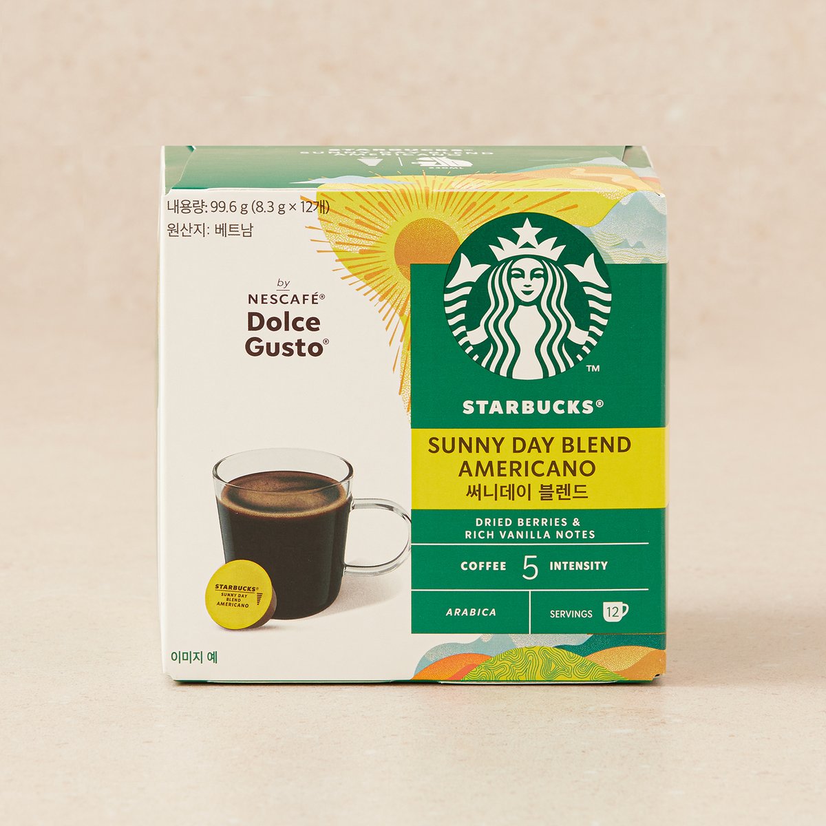 Cà Phê Starbucks Sunny Day Blend Americano Dolce Gusto – Kallos Vietnam