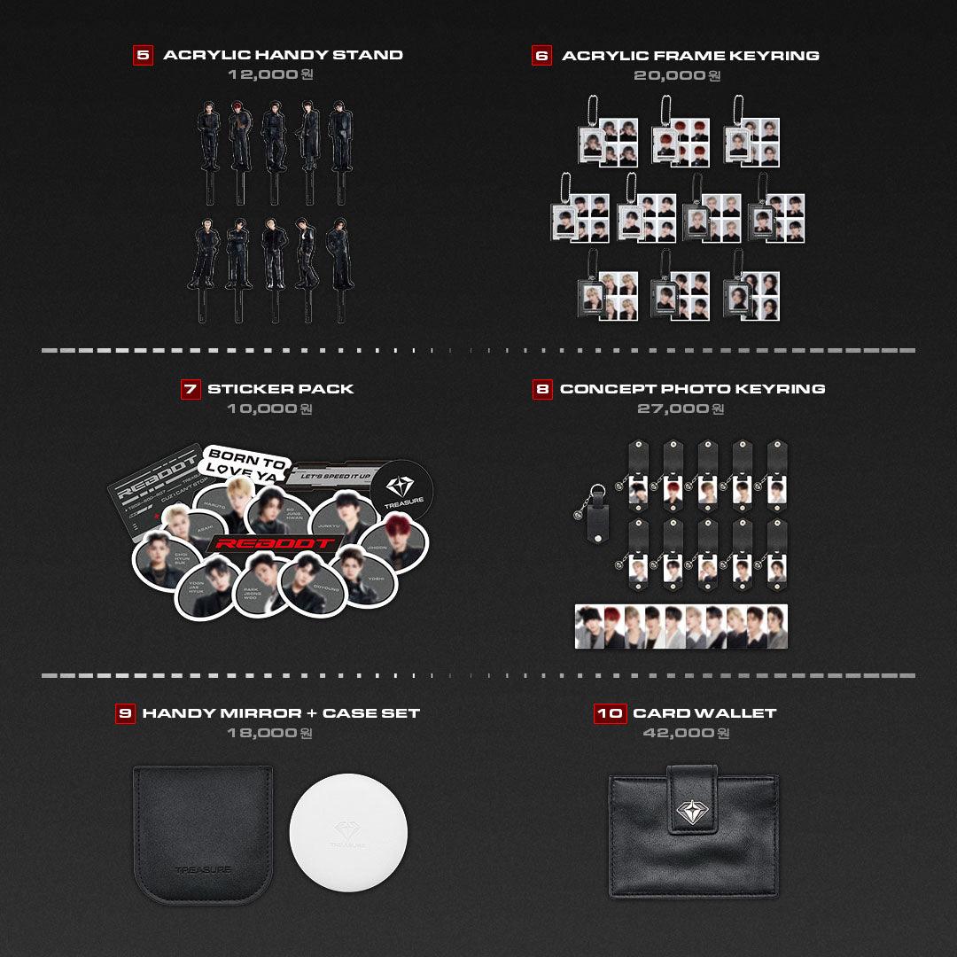 Hình Dán TREASURE Reboot Sticker Pack – Kallos Vietnam