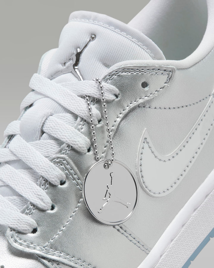 Giày Nike Air Jordan 1 Low G NRG Men Golf Shoes #Metallic Silver – Kallos