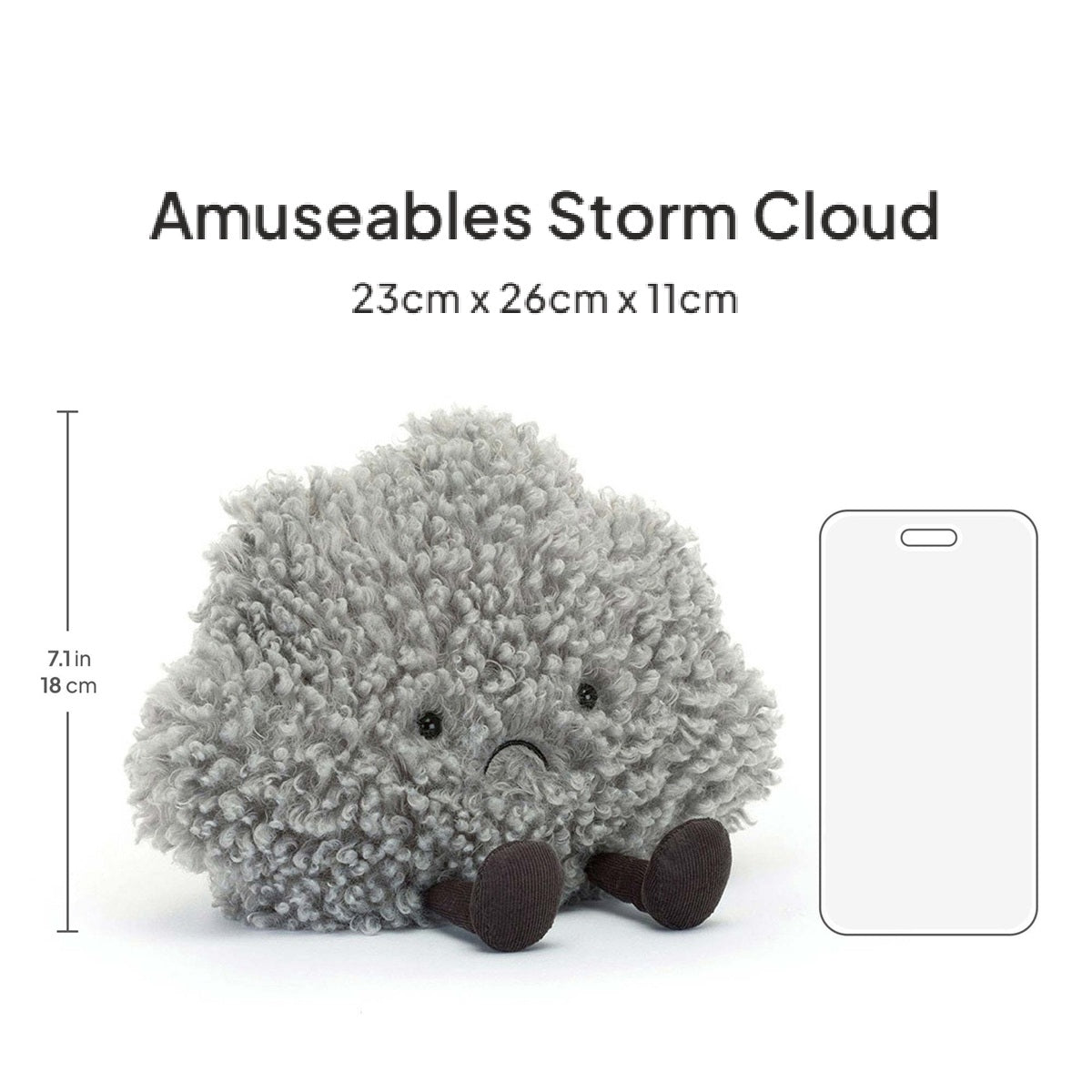 Thú Bông JELLYCAT Amuseables Storm Cloud – Kallos