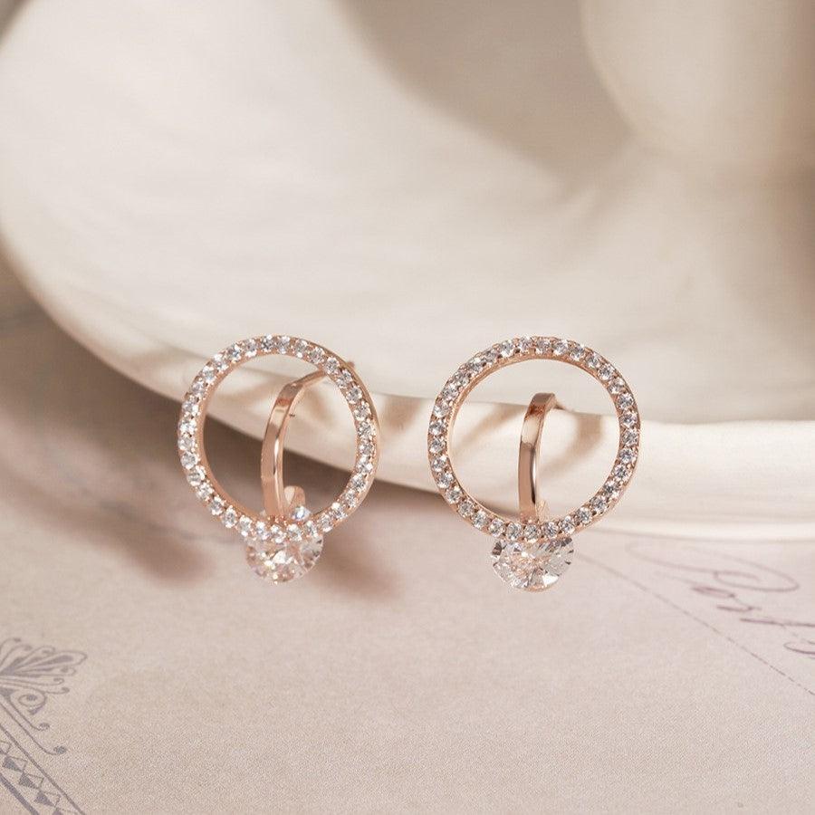 Bông Tai Wing Bling Willa Round Stud Earrings – Kallos Vietnam